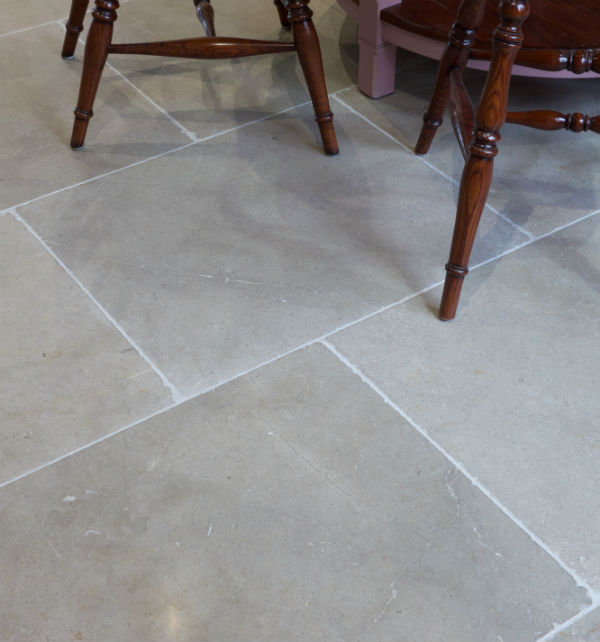 Lucca Limestone Tumbled Stone Floor