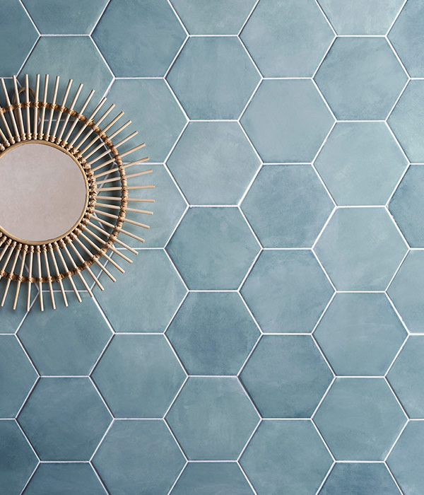 Medina Aqua Hexagon Tile