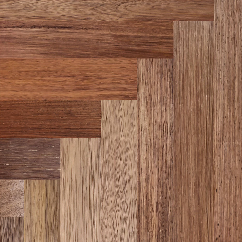 18mm Merbau Parquet Blocks - FLOORTIQUE