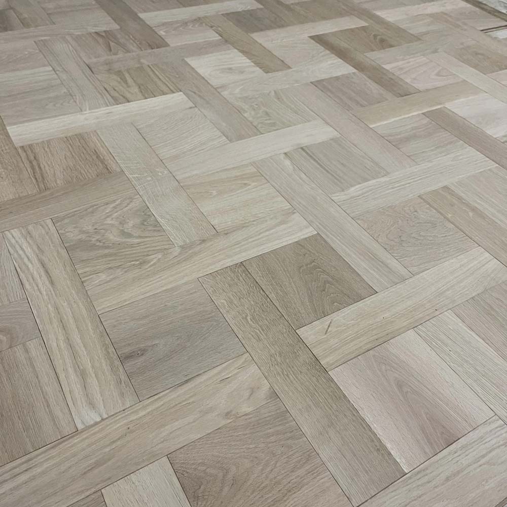 Oak Box Weave Engineered wood flooring