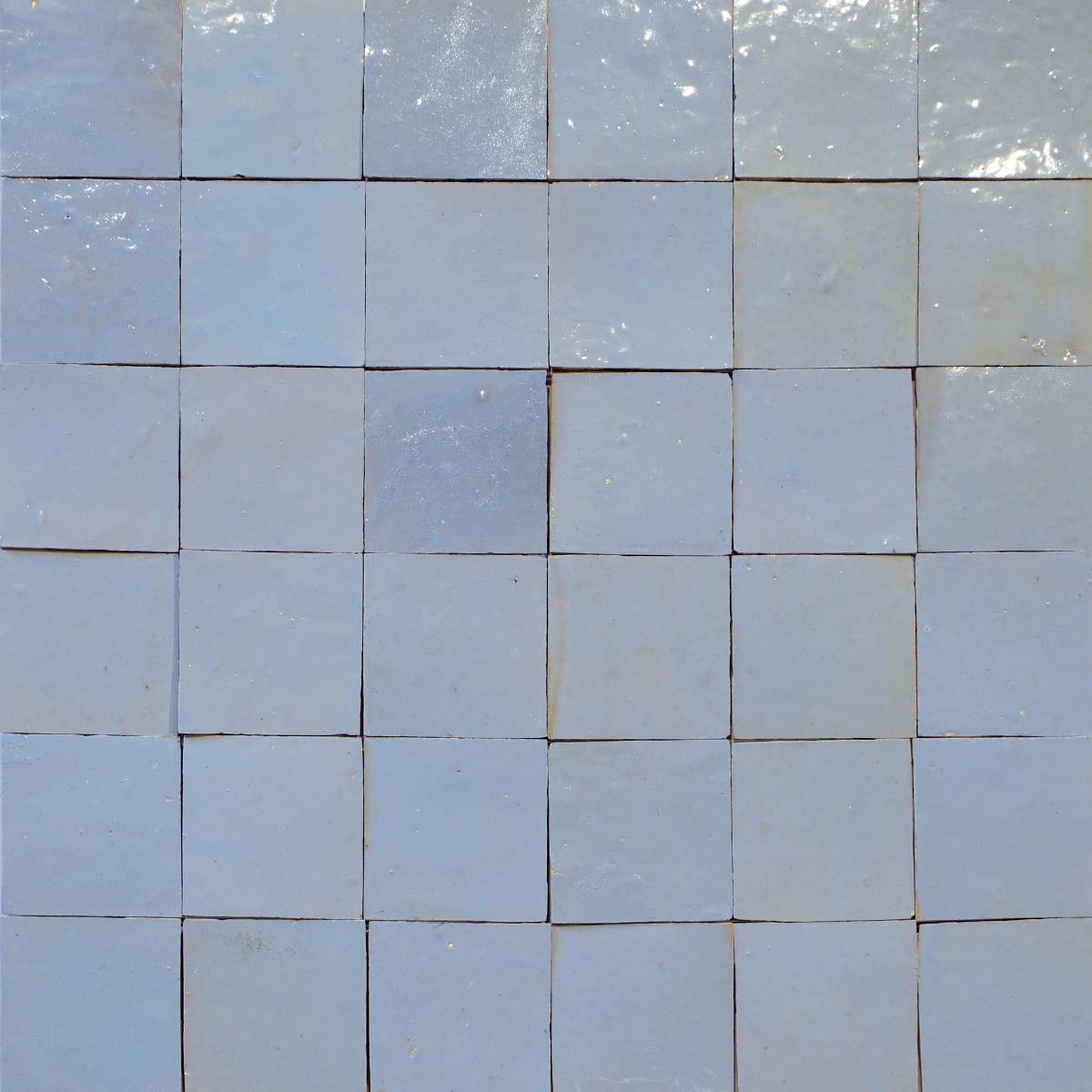 Cornflower Blue Zellige Square 100 x 100