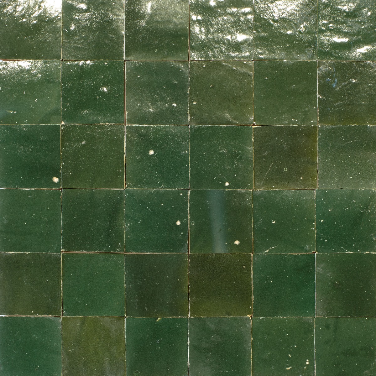 Moss Green Zellige Square 100 x 100